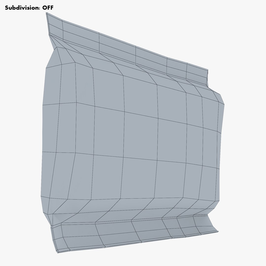 3D Wafers Crunchy Packaging Simple M 1 - TurboSquid 2132789