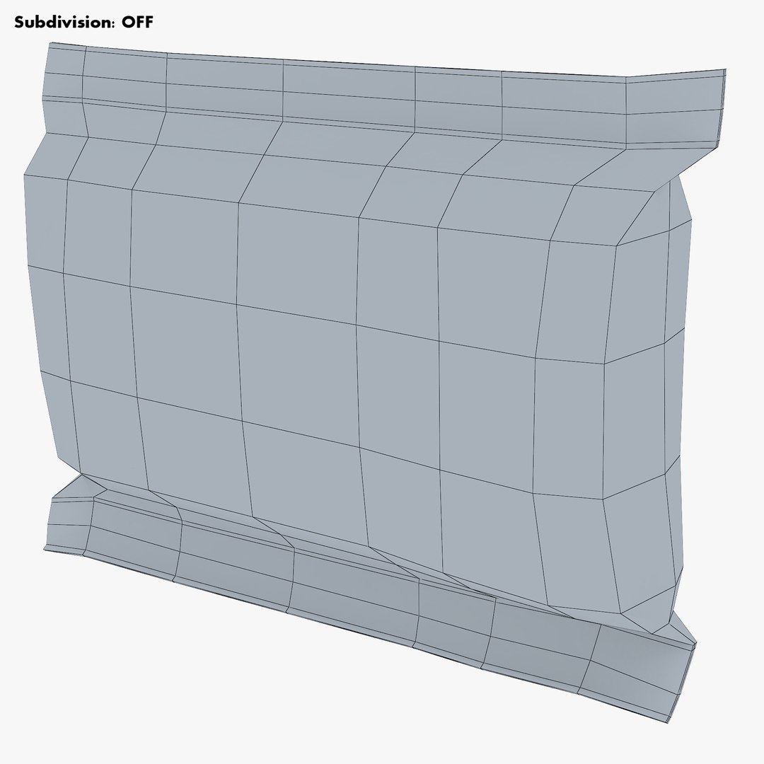 3D Wafers Crunchy Packaging Simple M 1 - TurboSquid 2132789