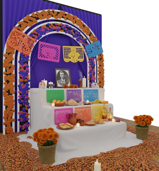 Dia De Los Muertos 3D Modelos para Descargar | TurboSquid