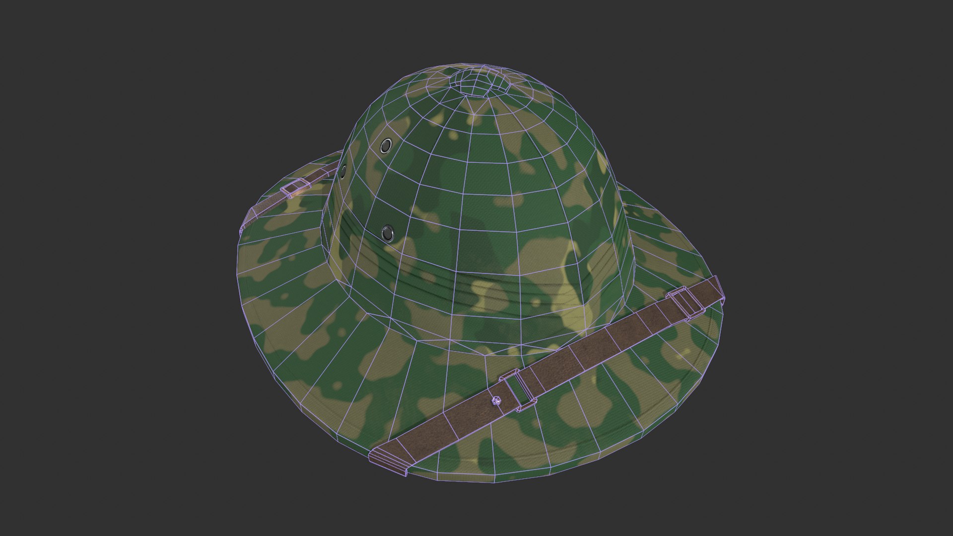 Pith Hat 3D model - TurboSquid 1991962