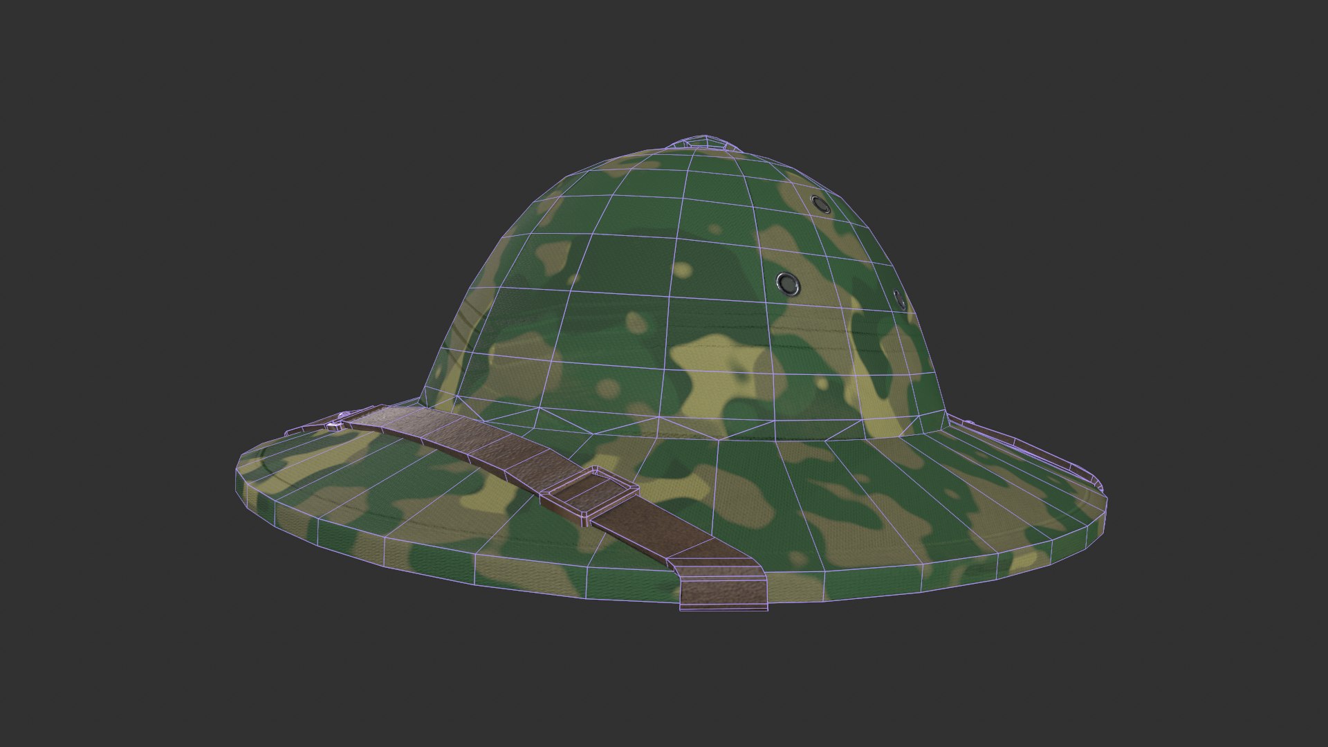 Pith Hat 3D model - TurboSquid 1991962