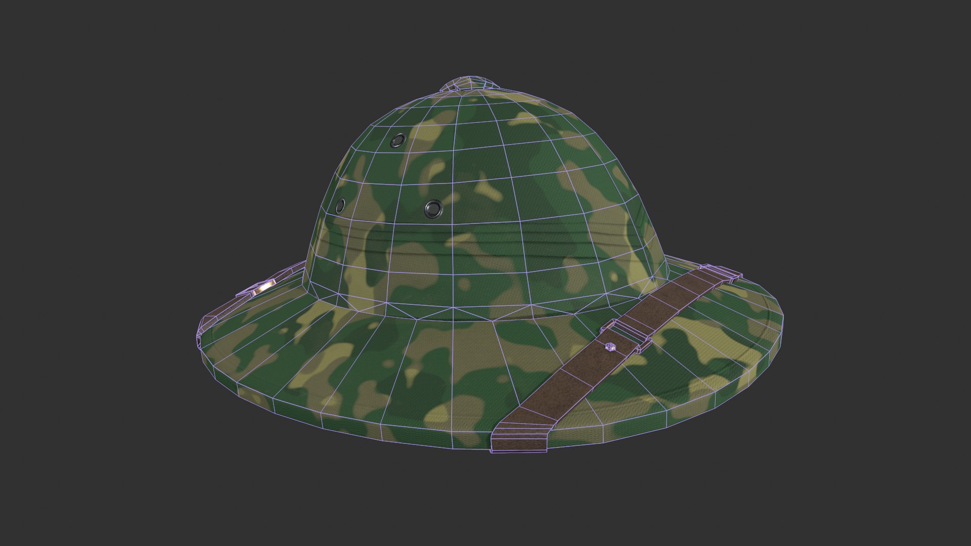 Pith Hat 3D model - TurboSquid 1991962
