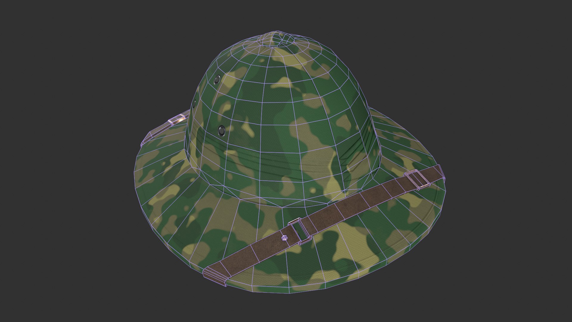 Pith Hat 3D model - TurboSquid 1991962