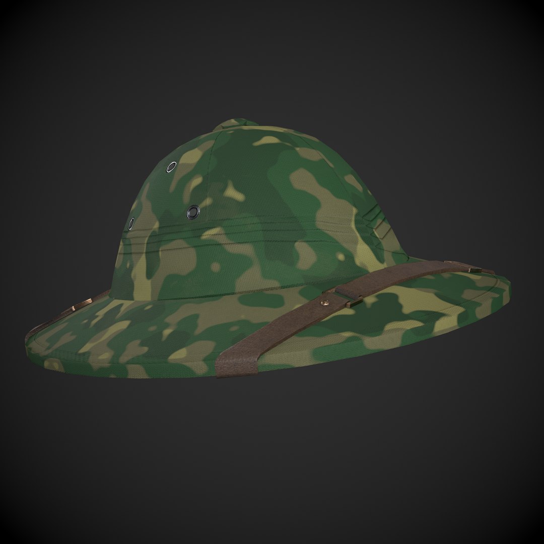 Pith Hat 3D model - TurboSquid 1991962