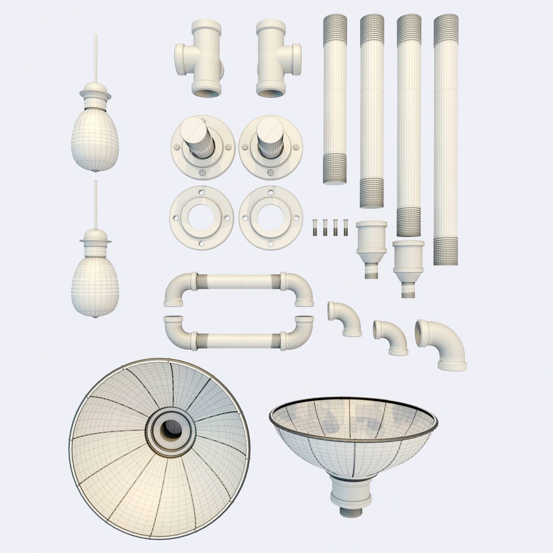 3D Model Metal Pipes - TurboSquid 1574843