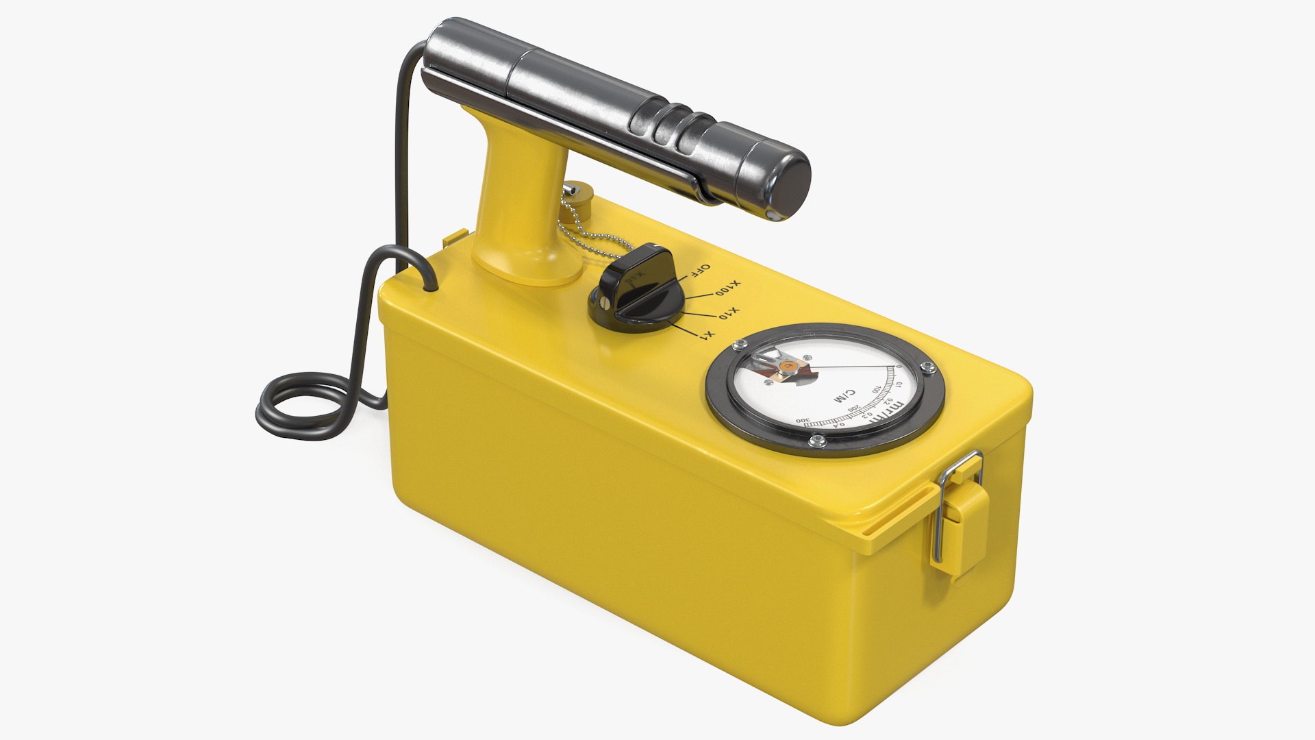 3D Civil Defence Geiger Counter - TurboSquid 1595595