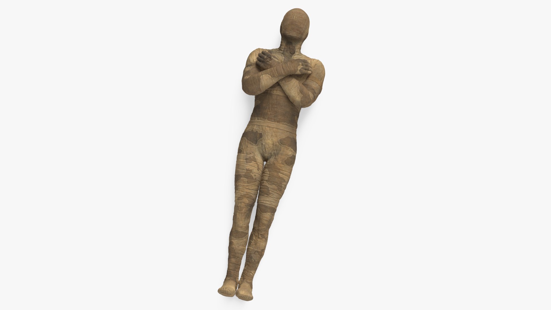 Mummy With Arms Crossed 3D Model - TurboSquid 2273101