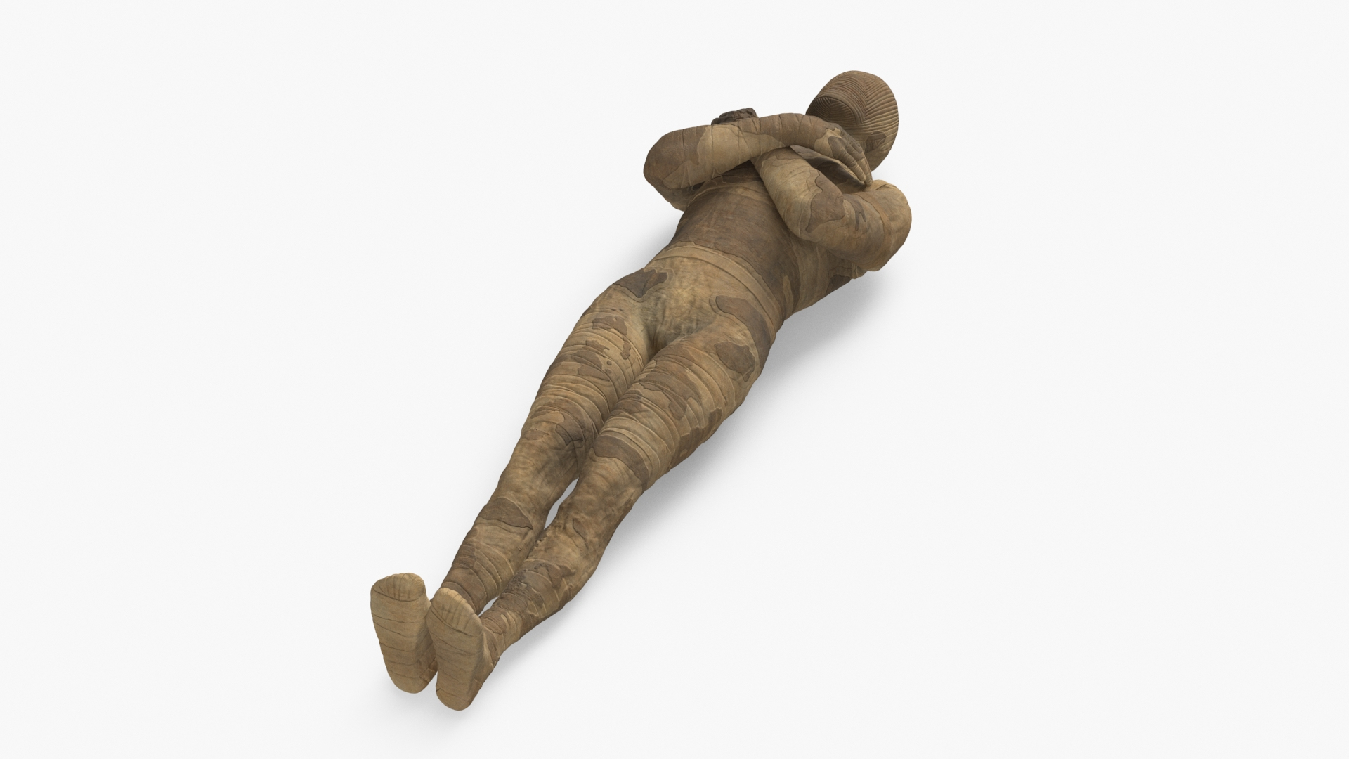 Mummy With Arms Crossed 3D Model - TurboSquid 2273101