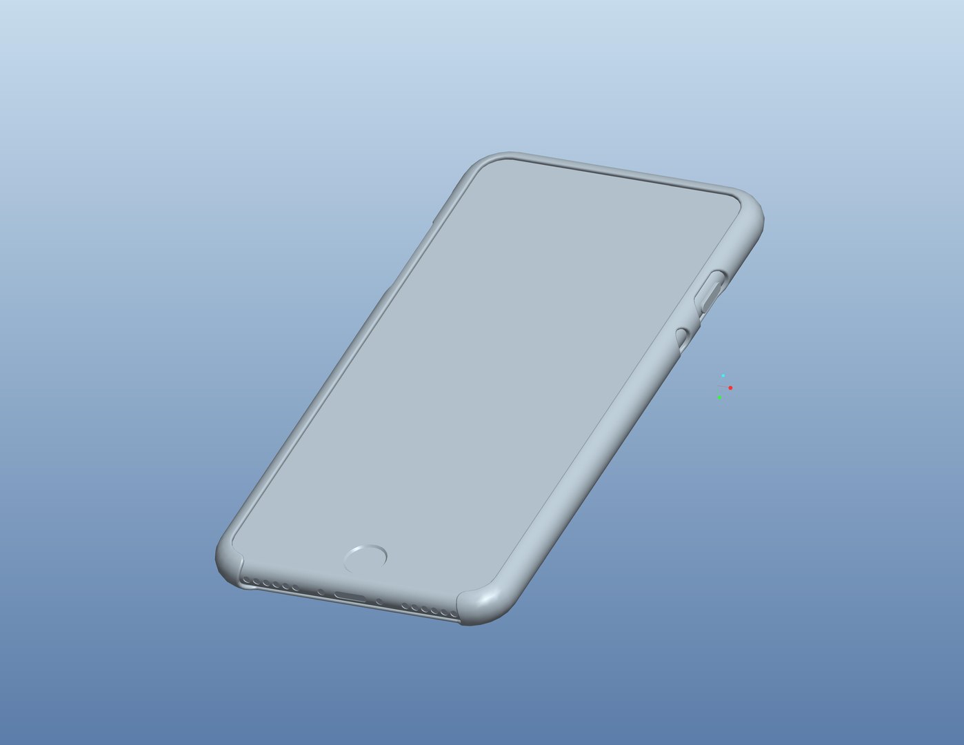 Case Iphone 7 3d Model