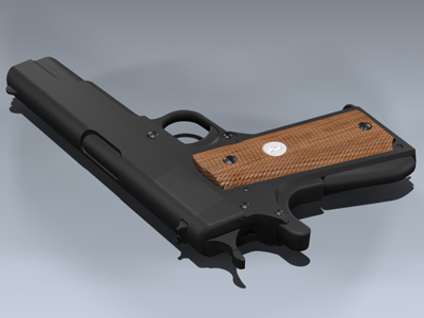 M1911a1 Pistol 3d Model