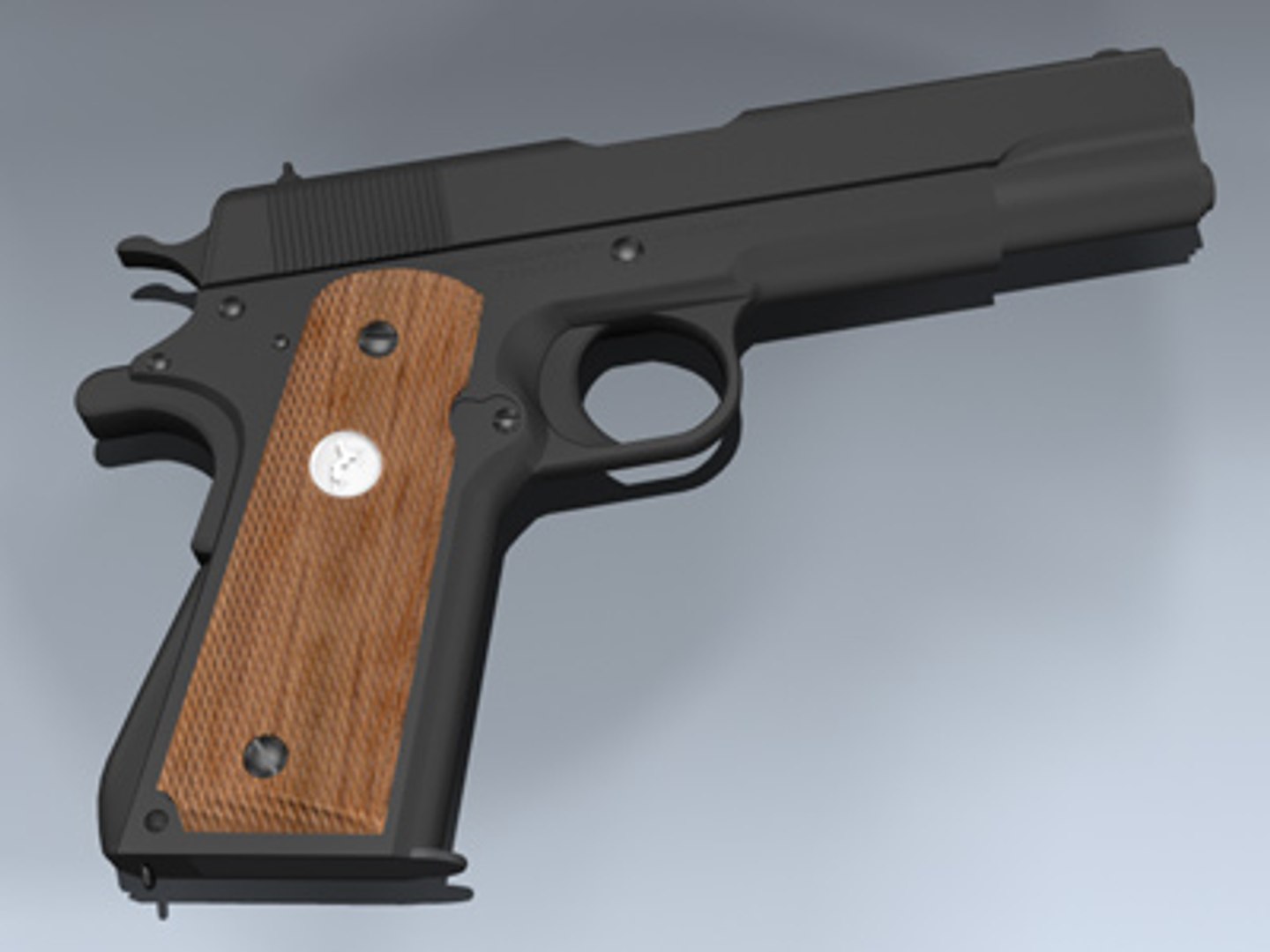 M1911a1 Pistol 3d Model