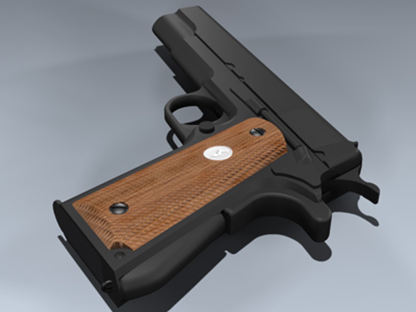 M1911a1 Pistol 3d Model