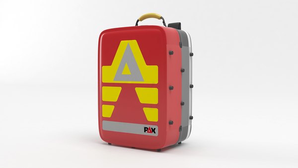 Pax emergency backpacks model - TurboSquid 1523254