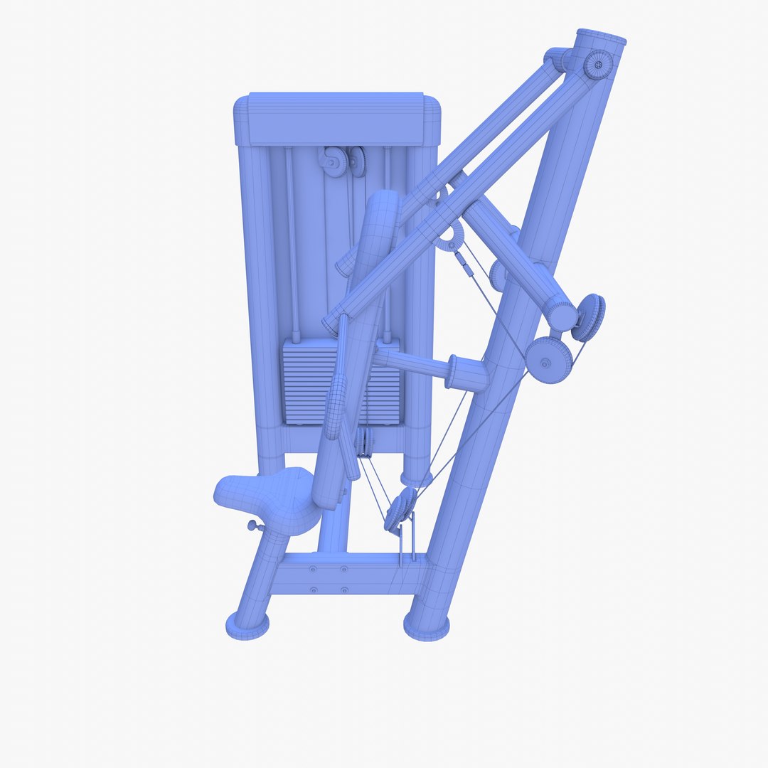 3D Inclined Chest Press Machine - TurboSquid 2032746