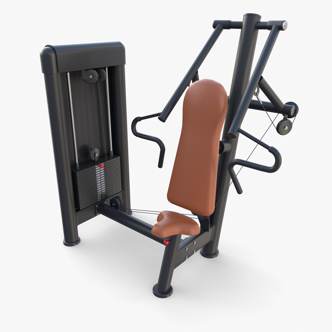 3D Inclined Chest Press Machine - TurboSquid 2032746