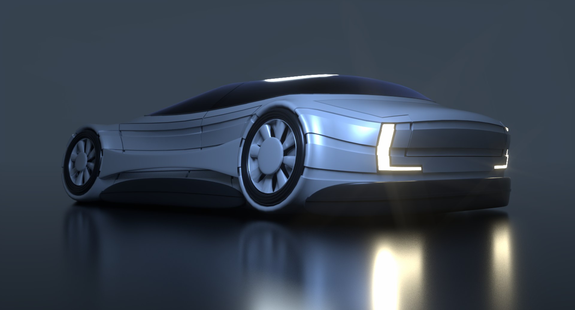 Futuristic Transport Vehicle 3D Model - TurboSquid 1557610