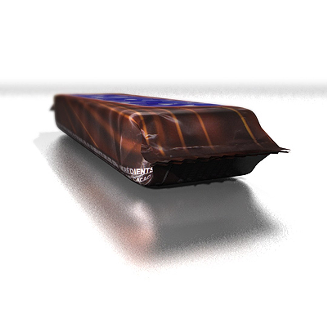 Candy Chocolate Bar 3d Model