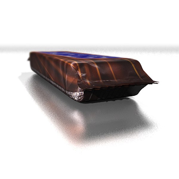 candy chocolate bar 3d model