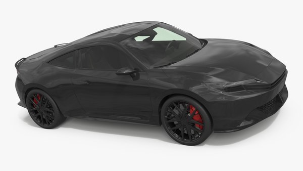 modelo 3d Future Design Type R Coupé 2026 Negro - TurboSquid 2467510