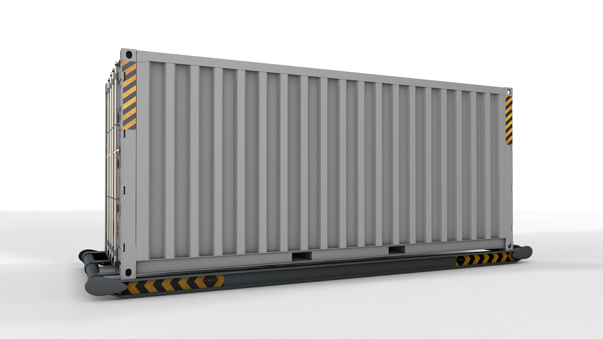 Container 20 Feet 3D Model - TurboSquid 1746339