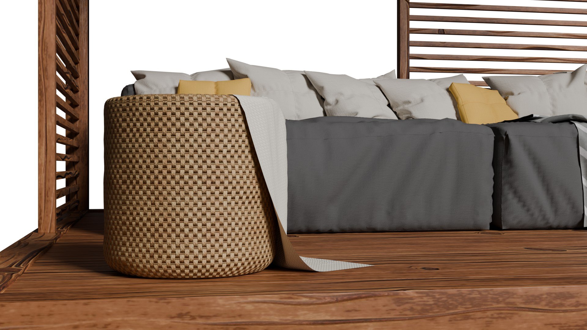 Pergola - PBR Textures 3D Model - TurboSquid 2283656