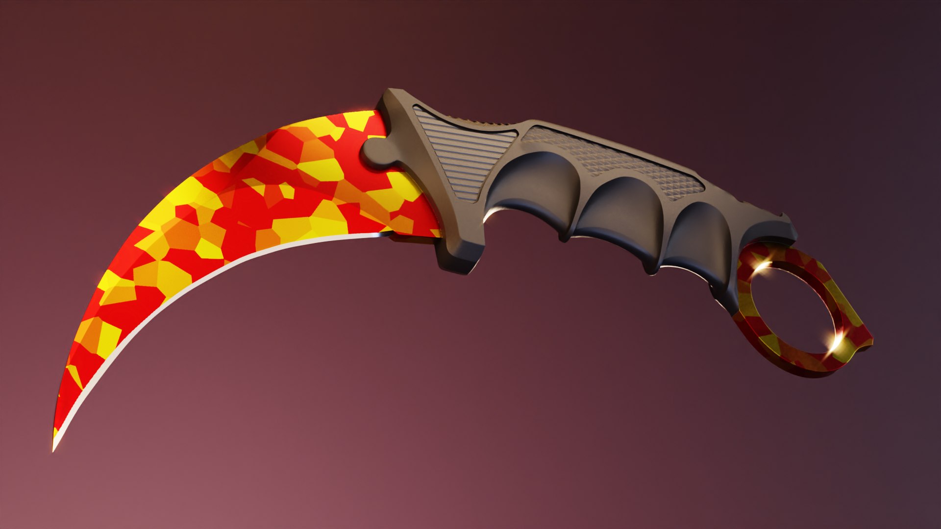 Karambit Knife 3D Model - TurboSquid 1522371