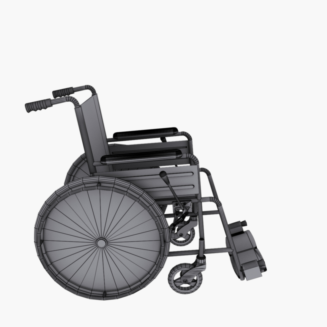 3d Wheelchair