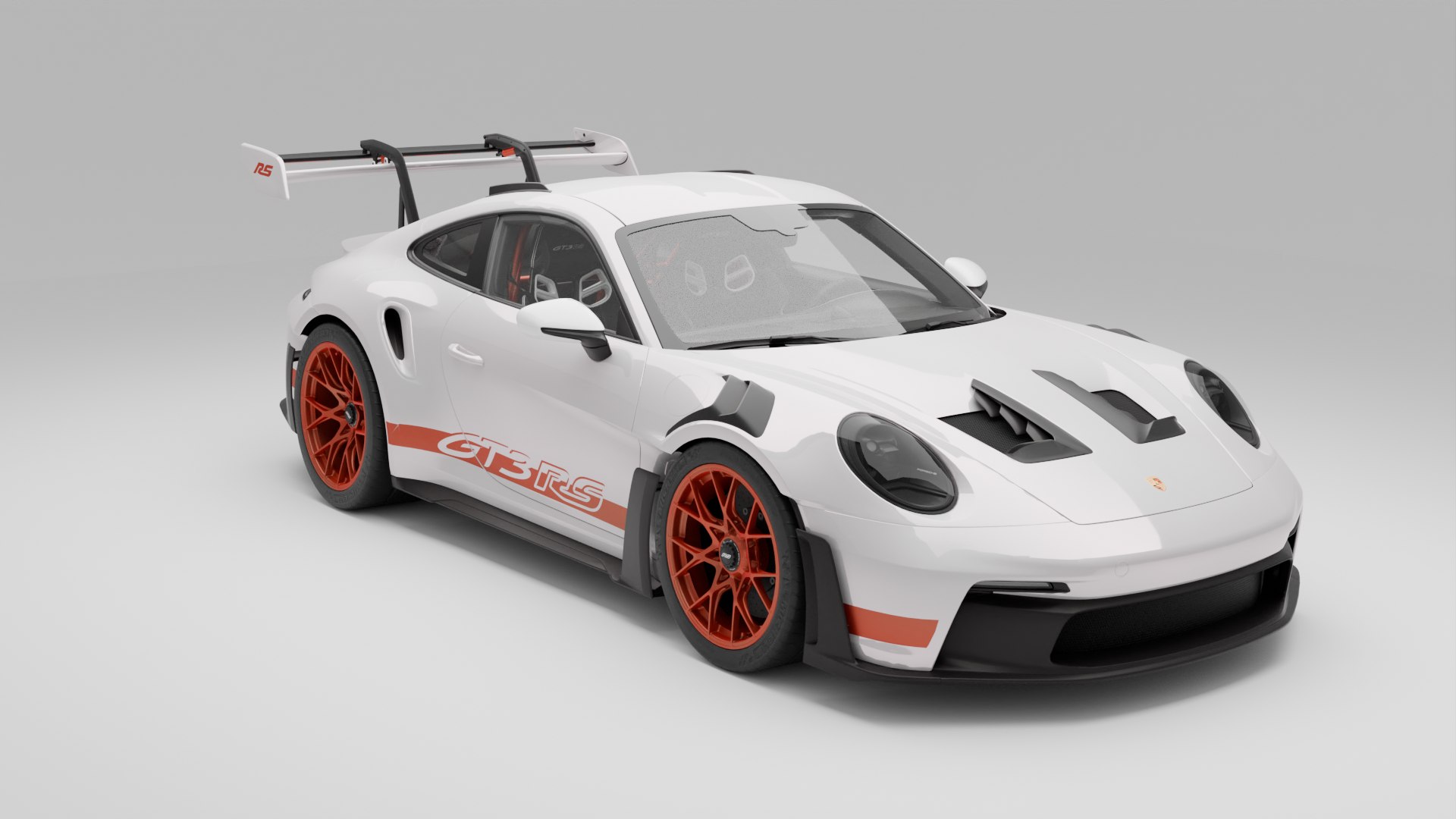 Porsche 911 Gt3 Rs Model - TurboSquid 2317275