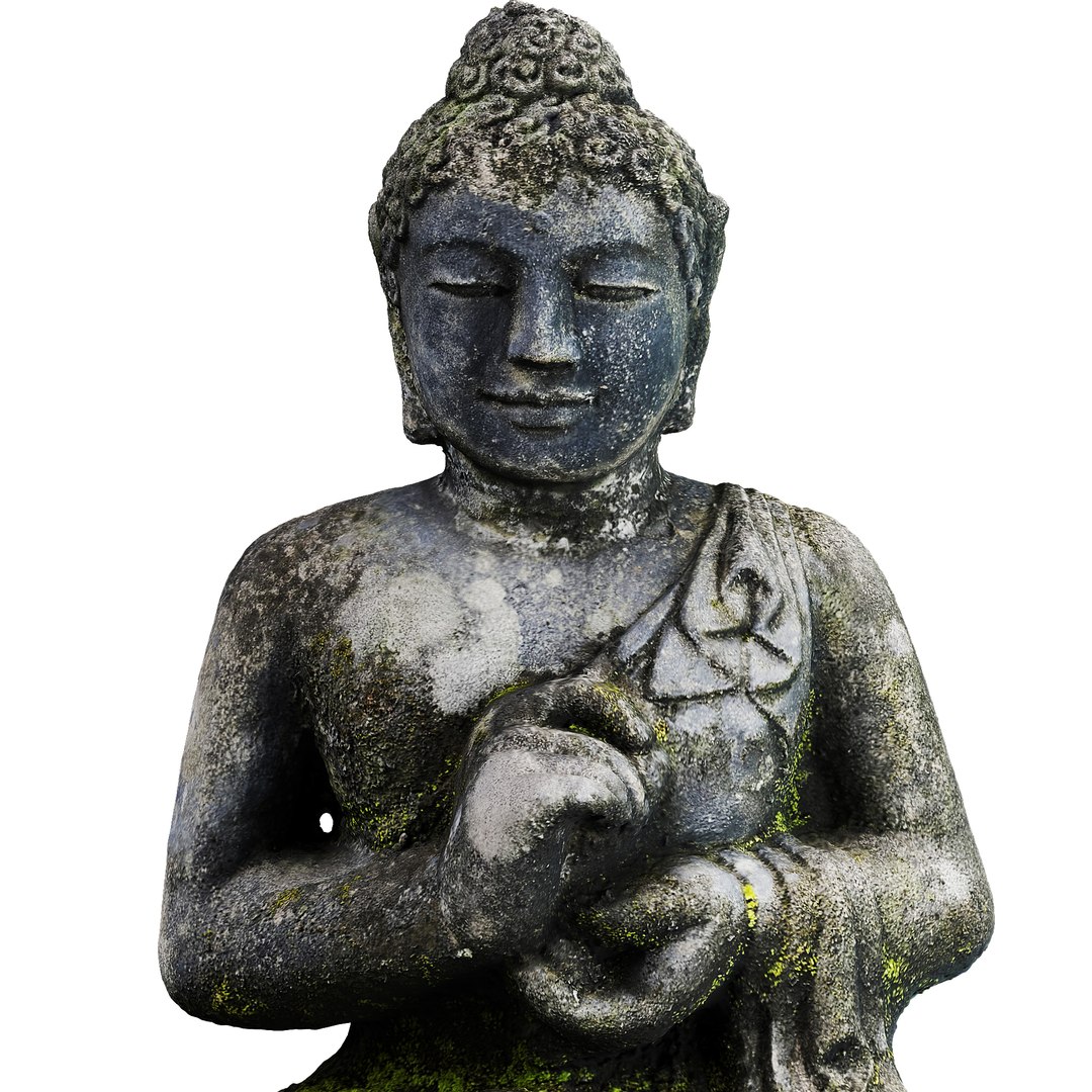 3D Budda Statue Outdoor - TurboSquid 1987581