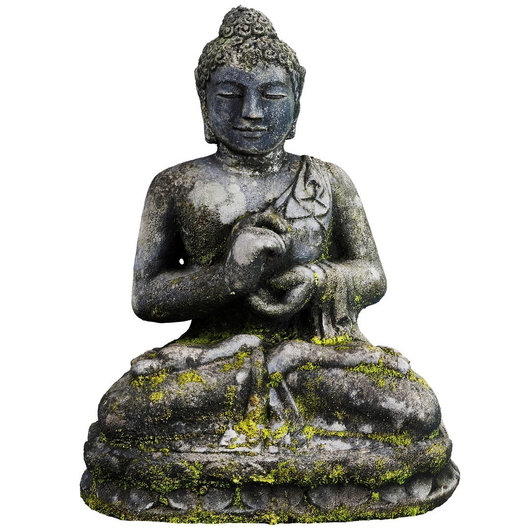 3D Budda Statue Outdoor - TurboSquid 1987581