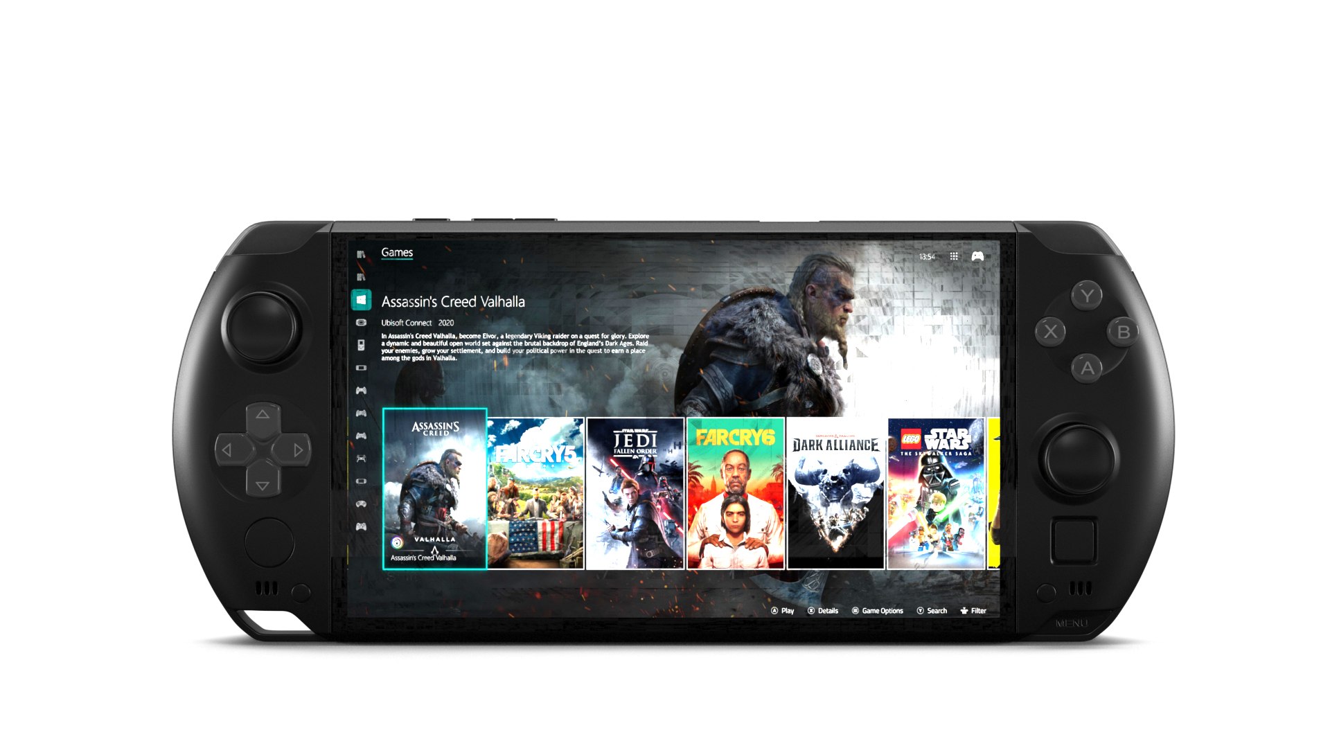 GPD Win 4 Handheld Gaming PC 3D - TurboSquid 2239745