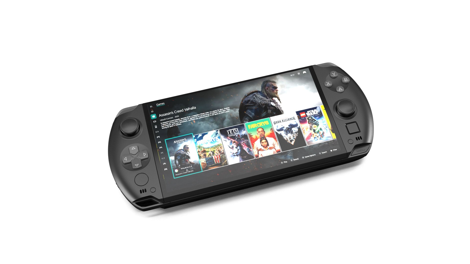 GPD Win 4 Handheld Gaming PC 3D - TurboSquid 2239745