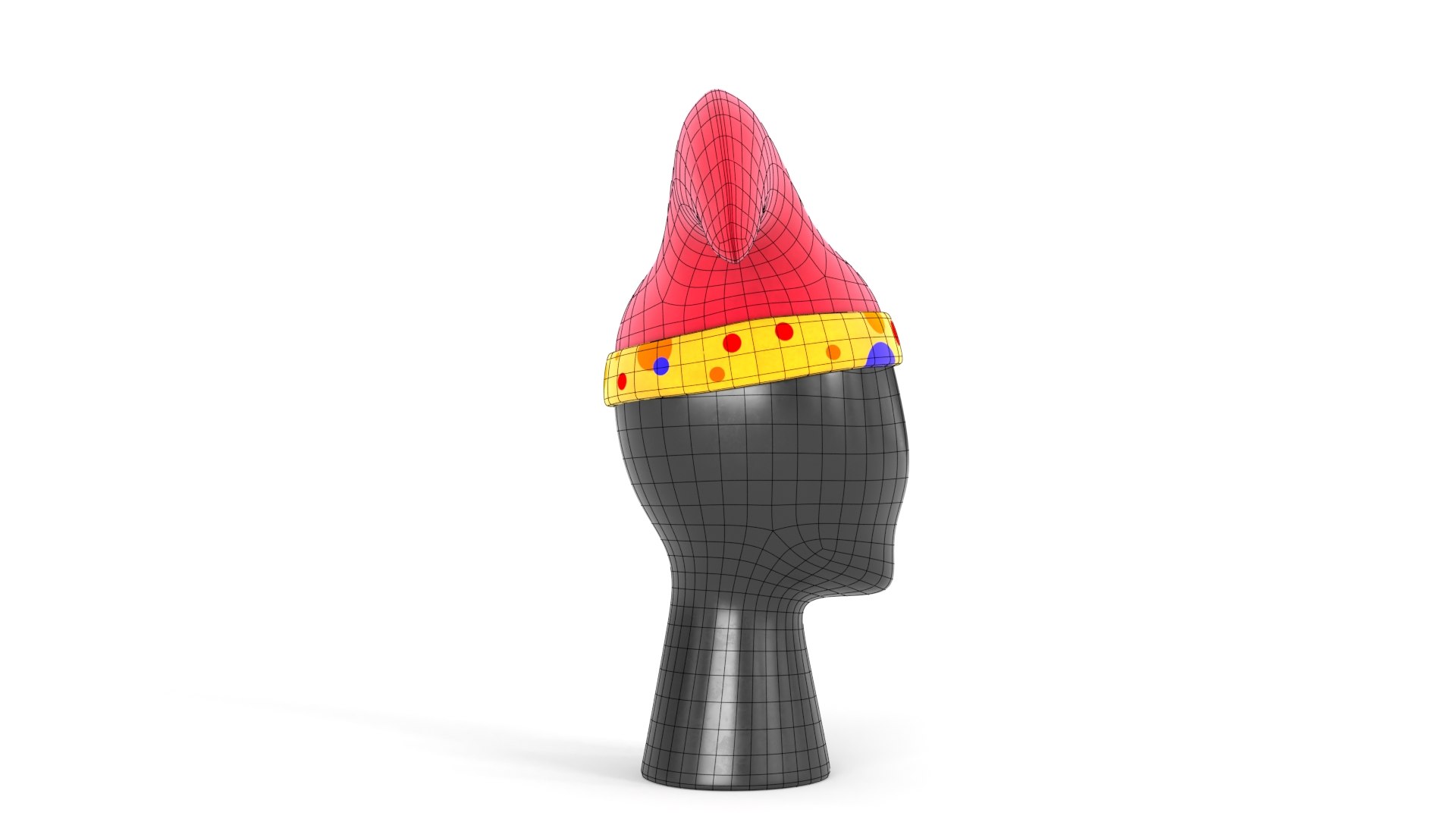 3D Clown Hat - TurboSquid 1642325