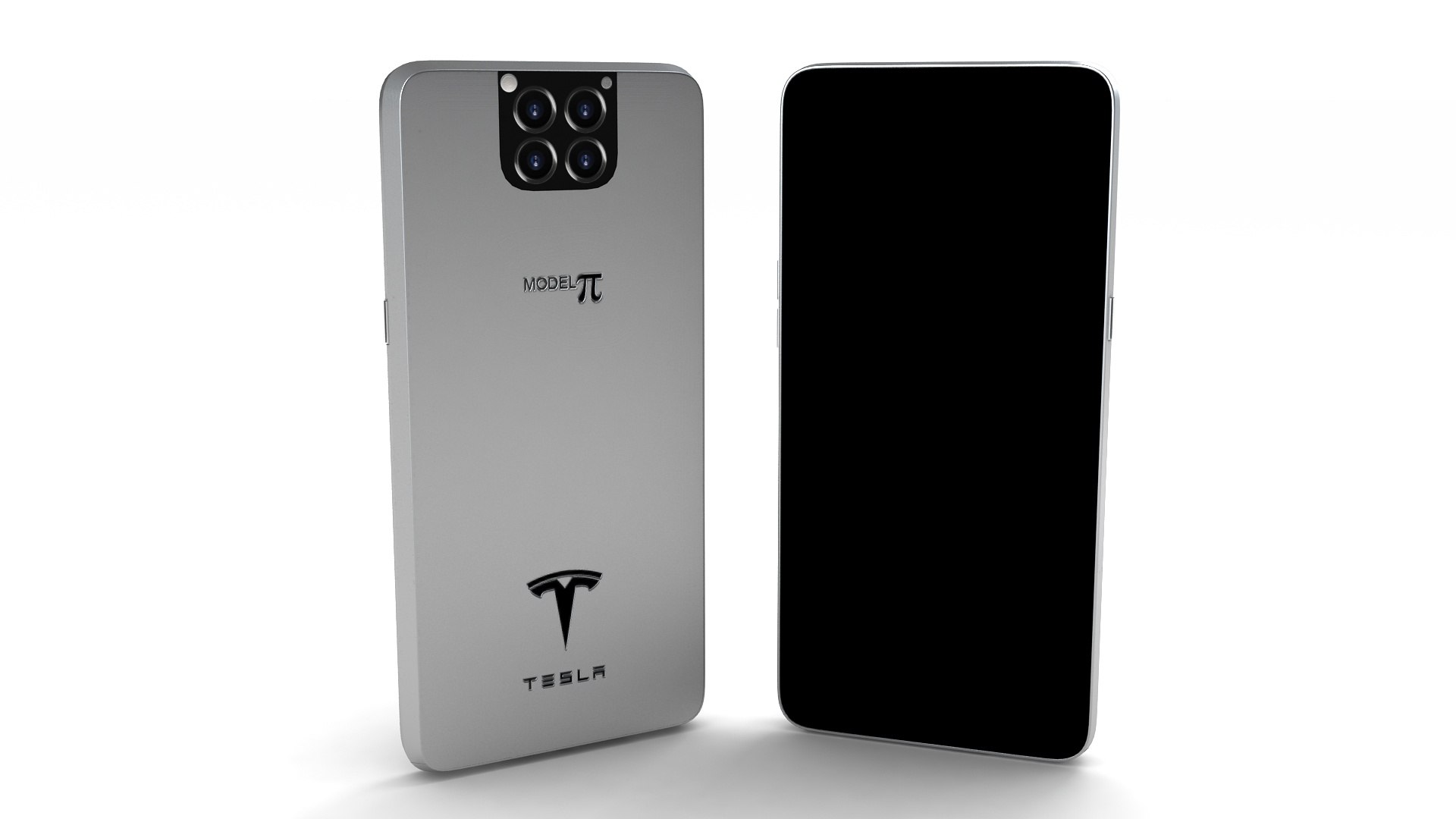 3D Tesla Phone Model Pi Screen Off - TurboSquid 1978375