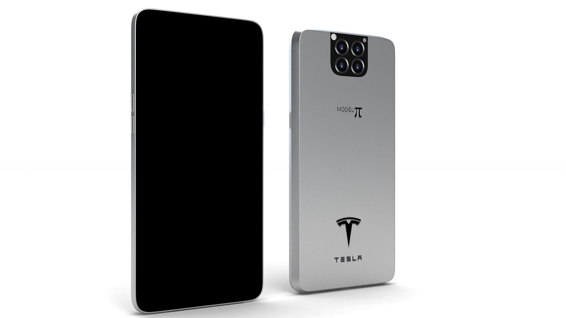 3D Tesla Phone Model Pi Screen Off - TurboSquid 1978375