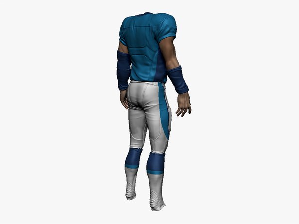 Football uniform uv 3D model - TurboSquid 1691693