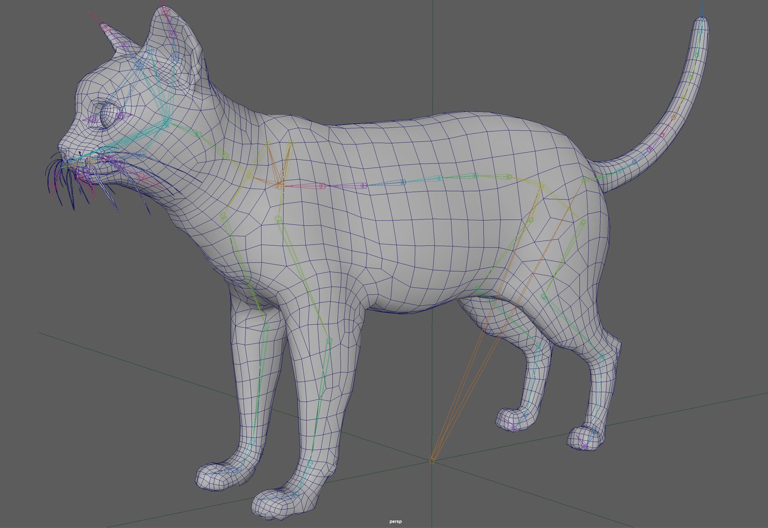 Cat Rigged Model - TurboSquid 1900983
