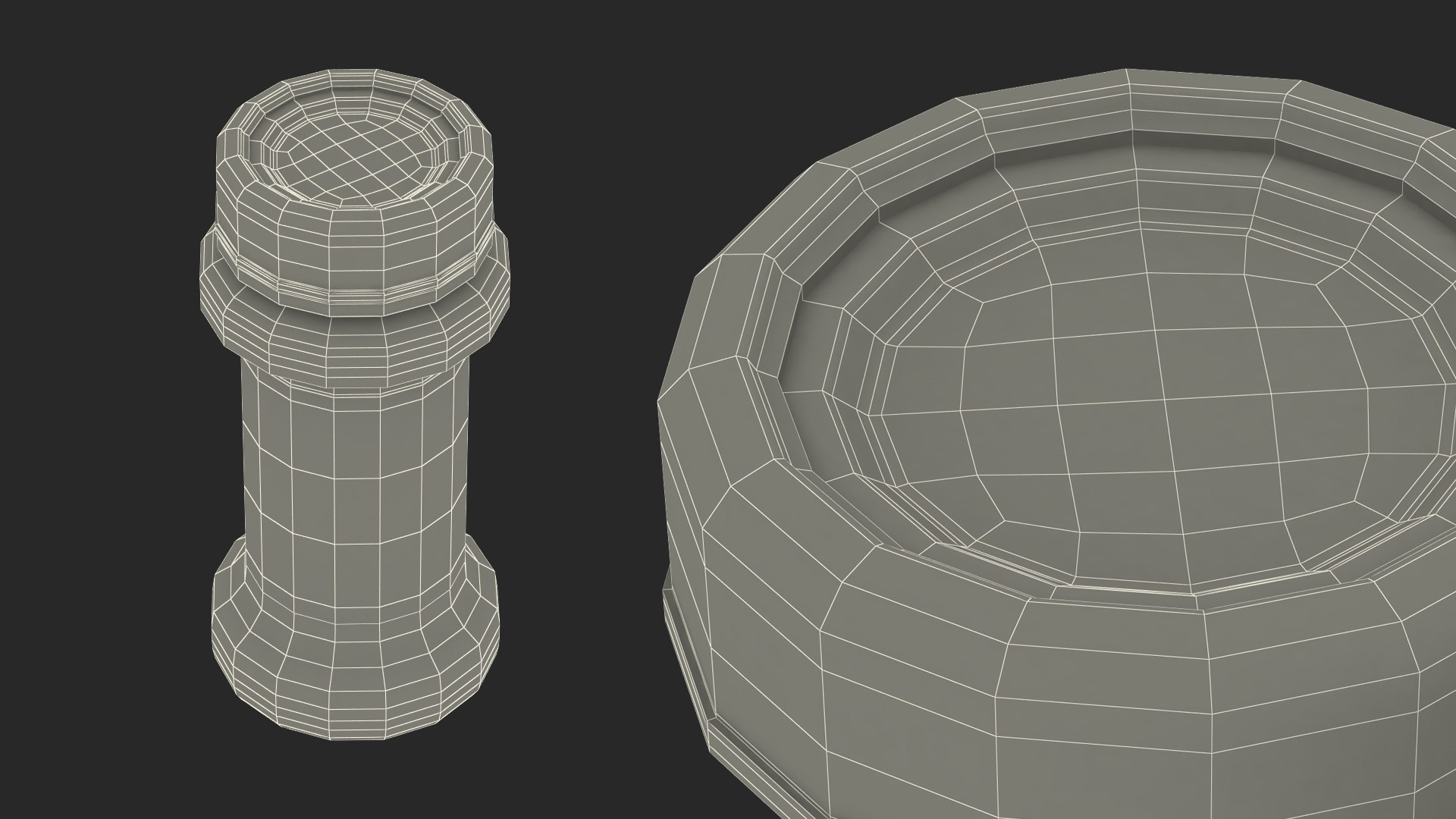 3D Baby Bottle Container 40ml Model - TurboSquid 1602184