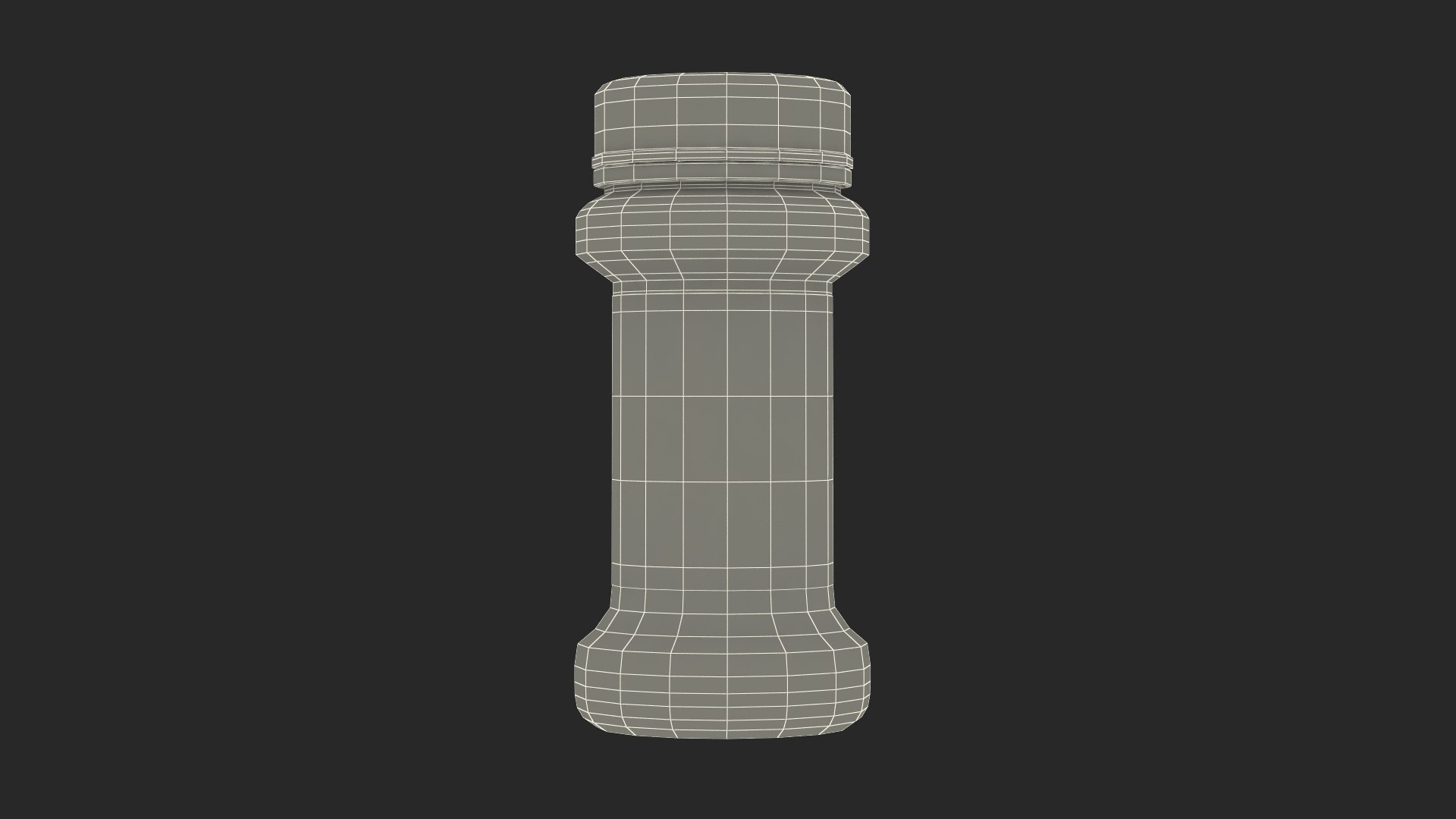 3D Baby Bottle Container 40ml Model - TurboSquid 1602184