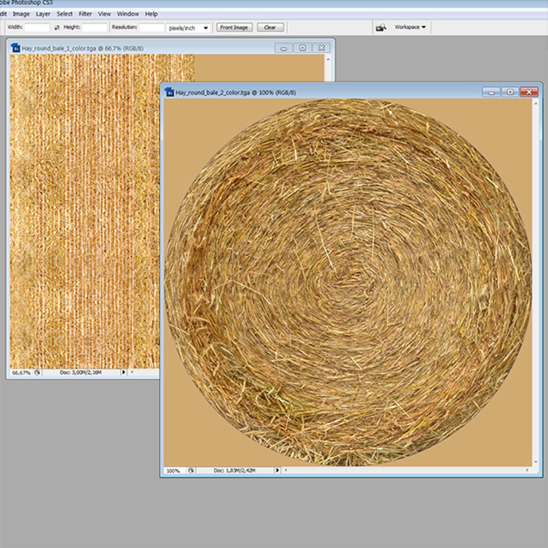 3d Hay Bale