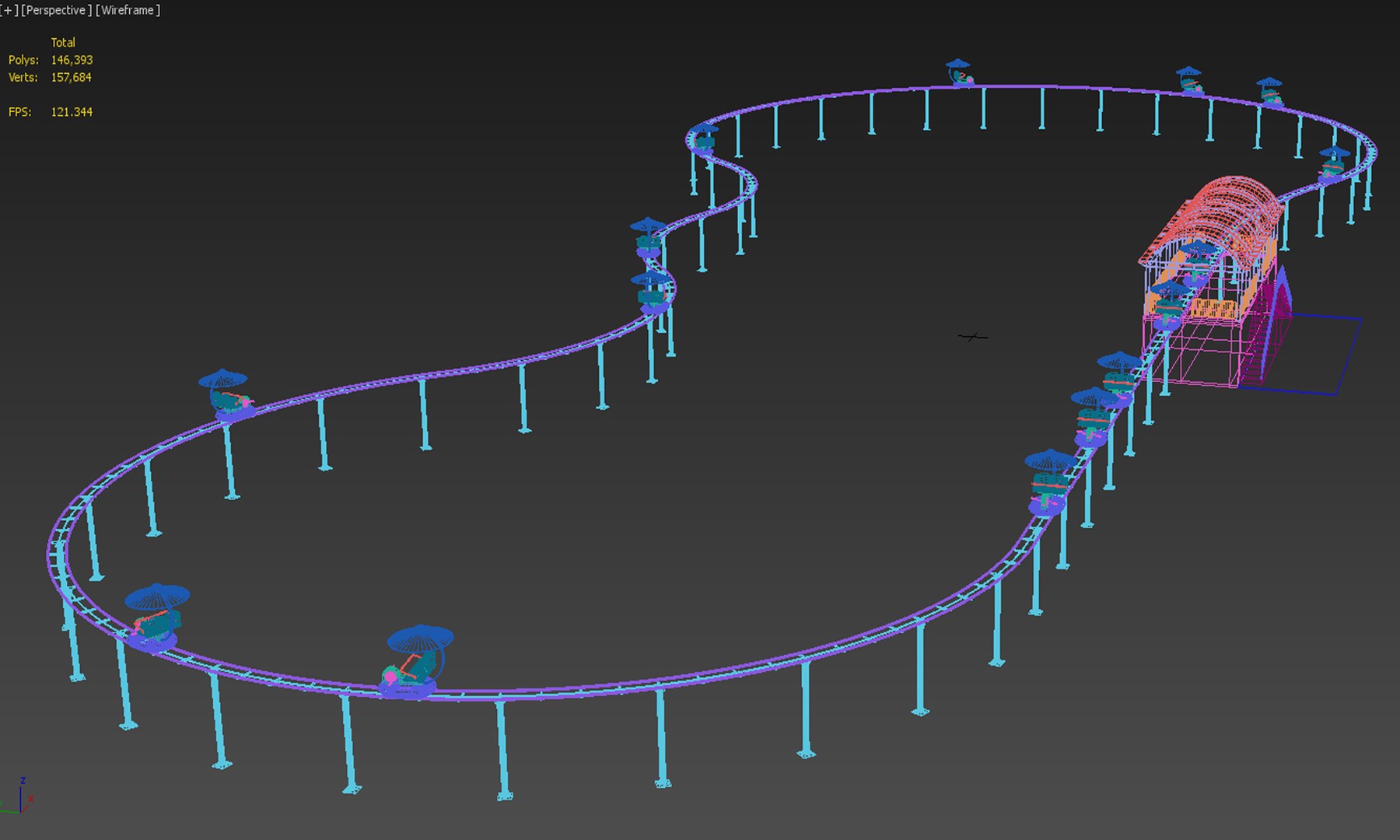 Amusement Air Bike 3D Model - TurboSquid 1630988