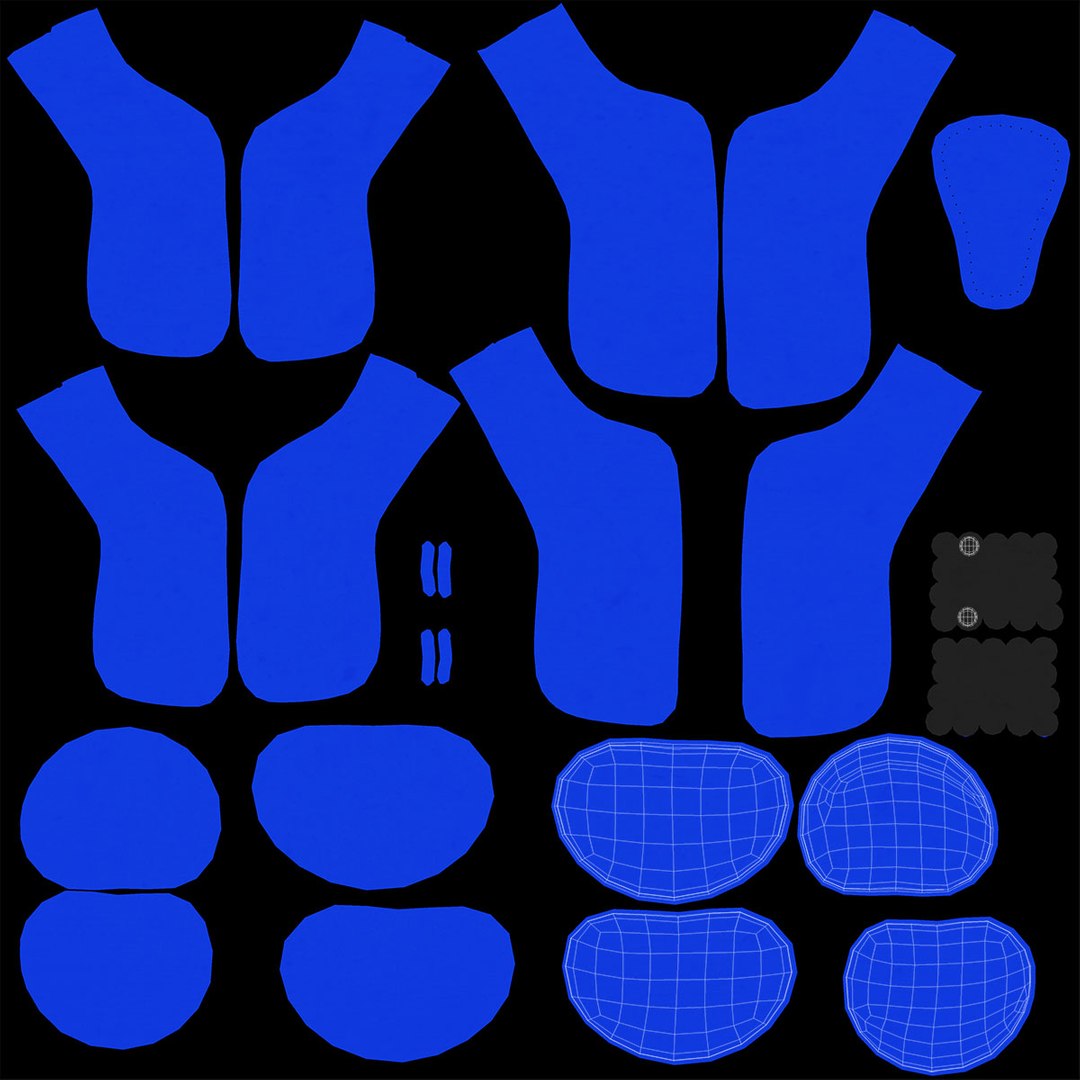 3D Model Shoulder Pad - TurboSquid 1369366