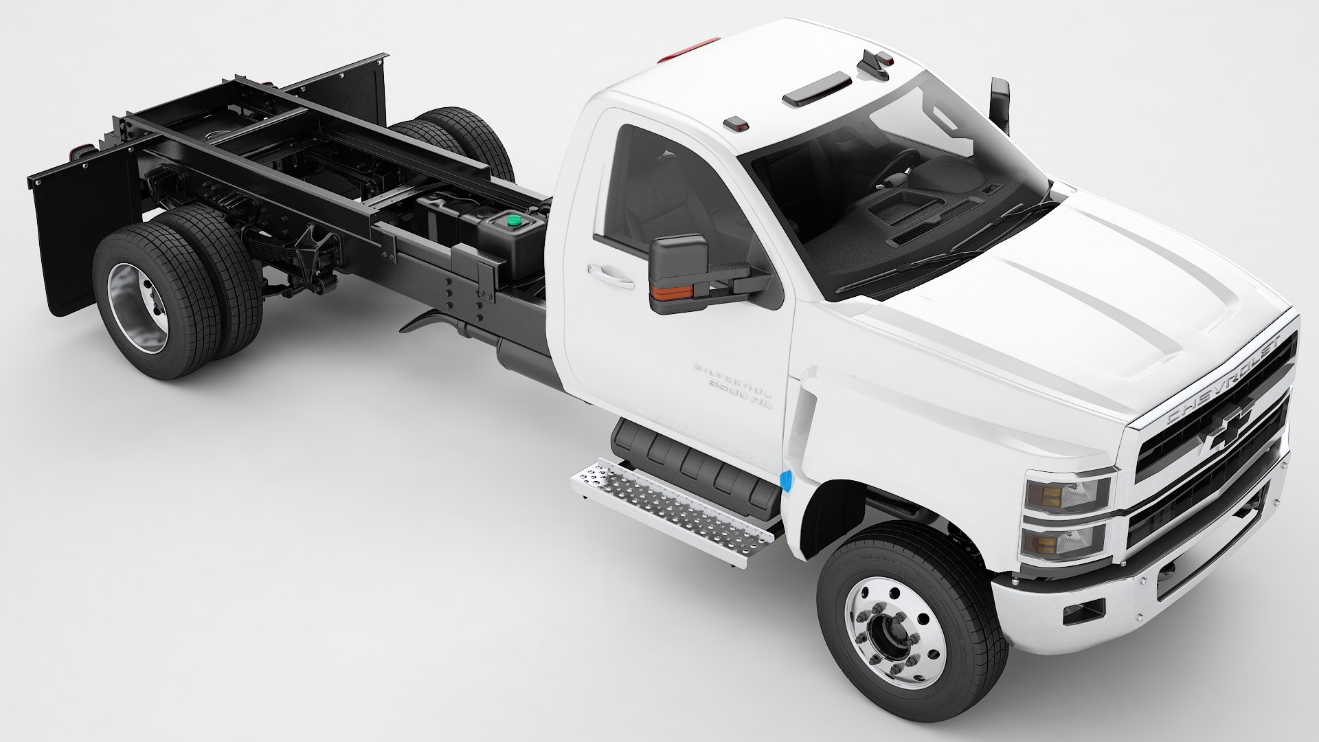 3D Model 2020 Chevrolet Silverado 6500HD Chassis 01 - TurboSquid 2039007