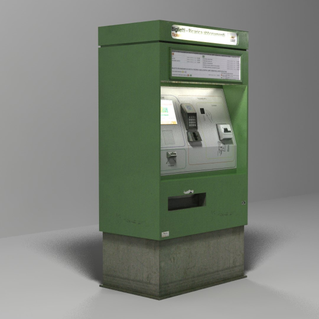 Ticket Machine 3d 3ds