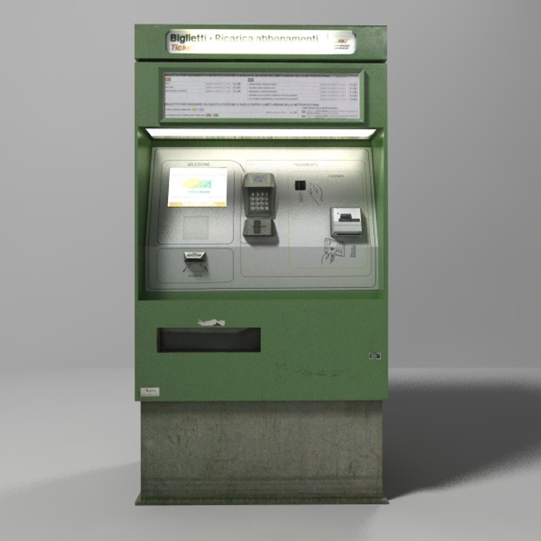Ticket Machine 3d 3ds