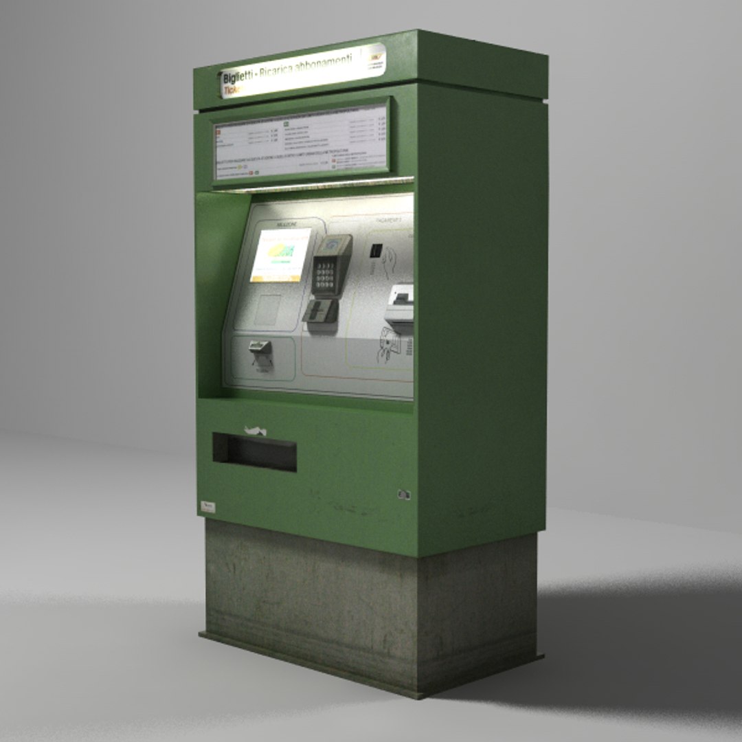 Ticket Machine 3d 3ds