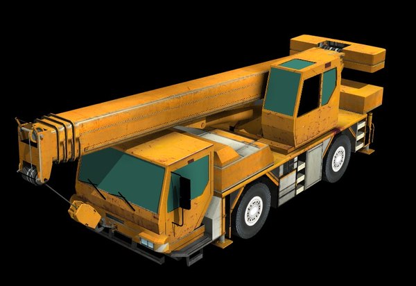 3D crane All terrain mobile