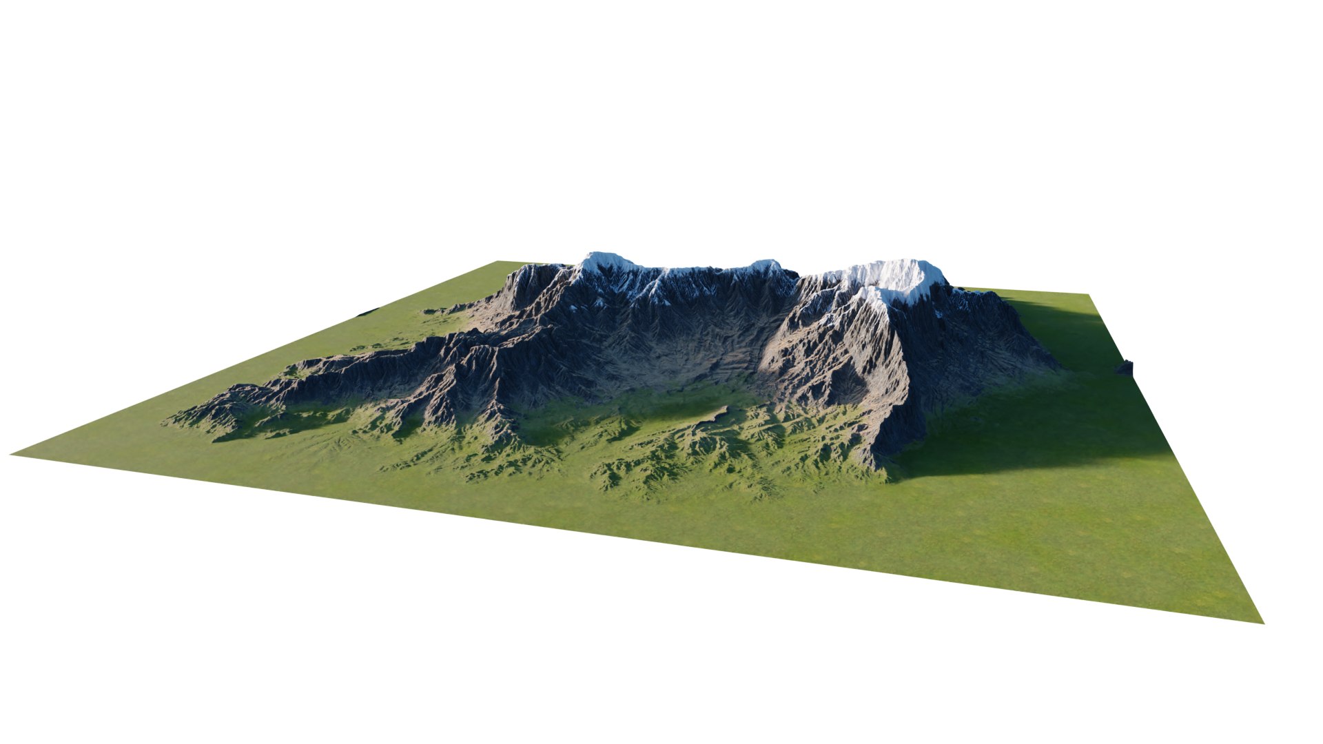 3D Model Mountain Generator - TurboSquid 1685823