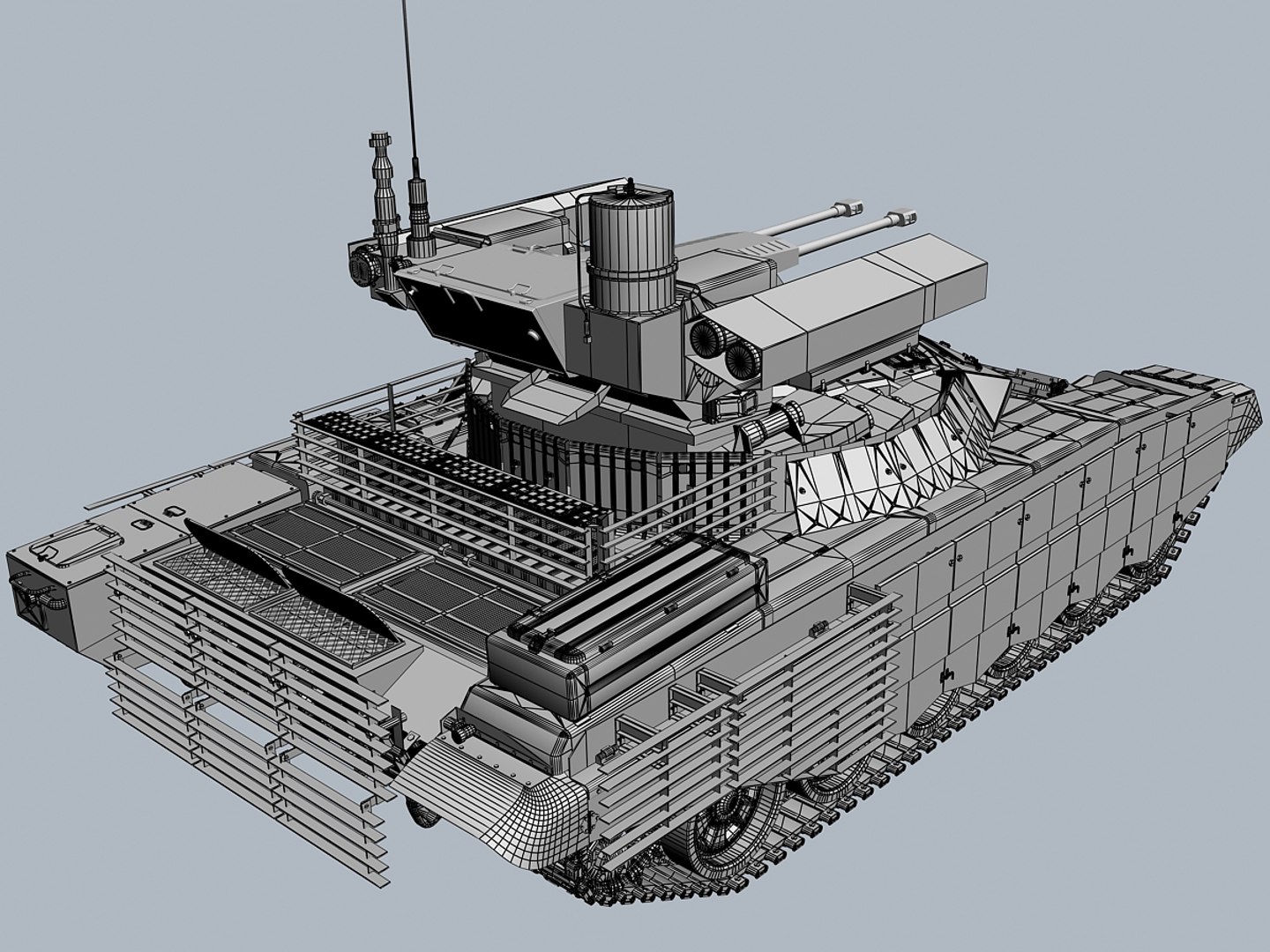 3D Bmpt Russian Tank Bmpt-72 - TurboSquid 1167180