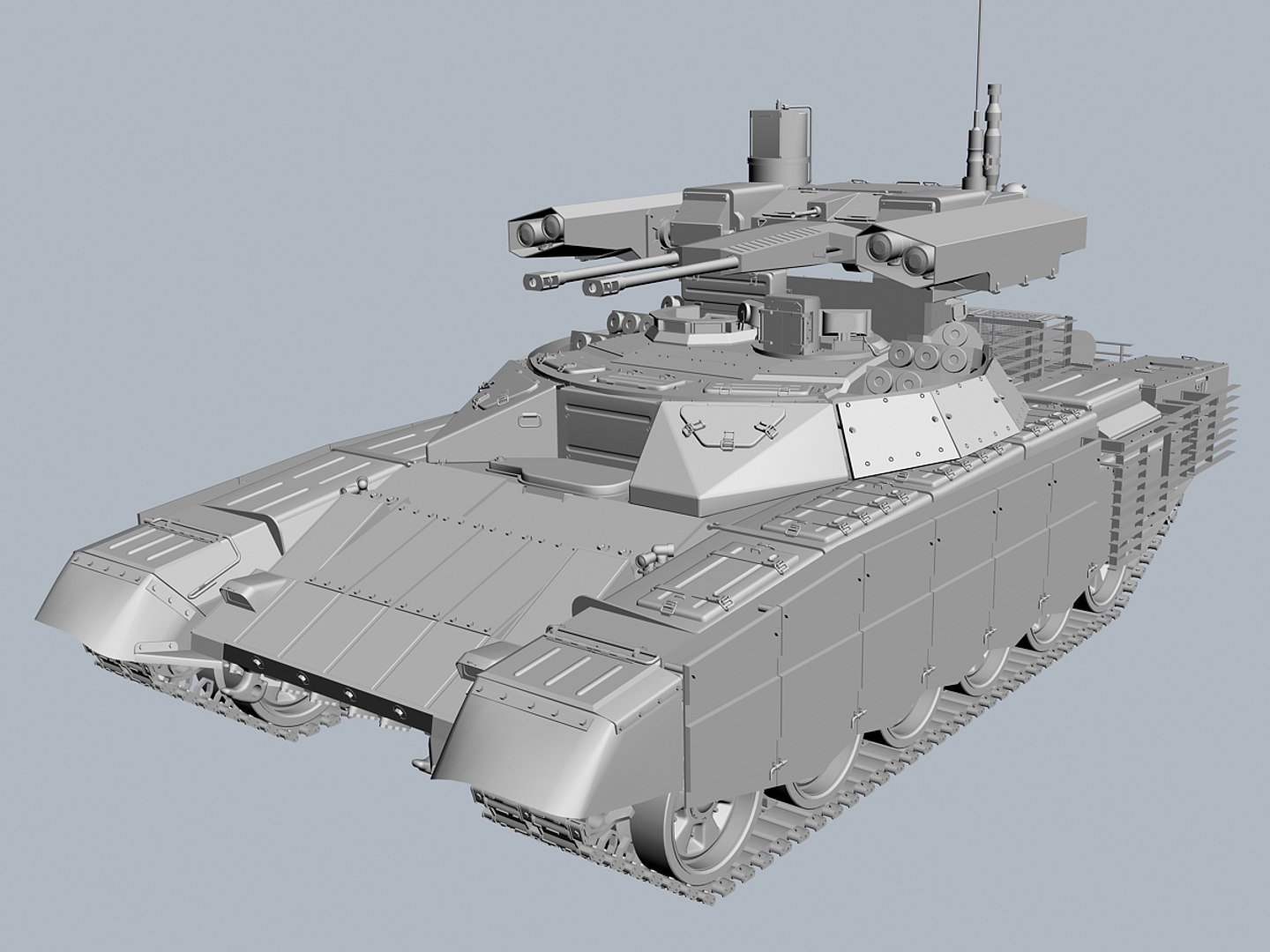 3D Bmpt Russian Tank Bmpt-72 - TurboSquid 1167180